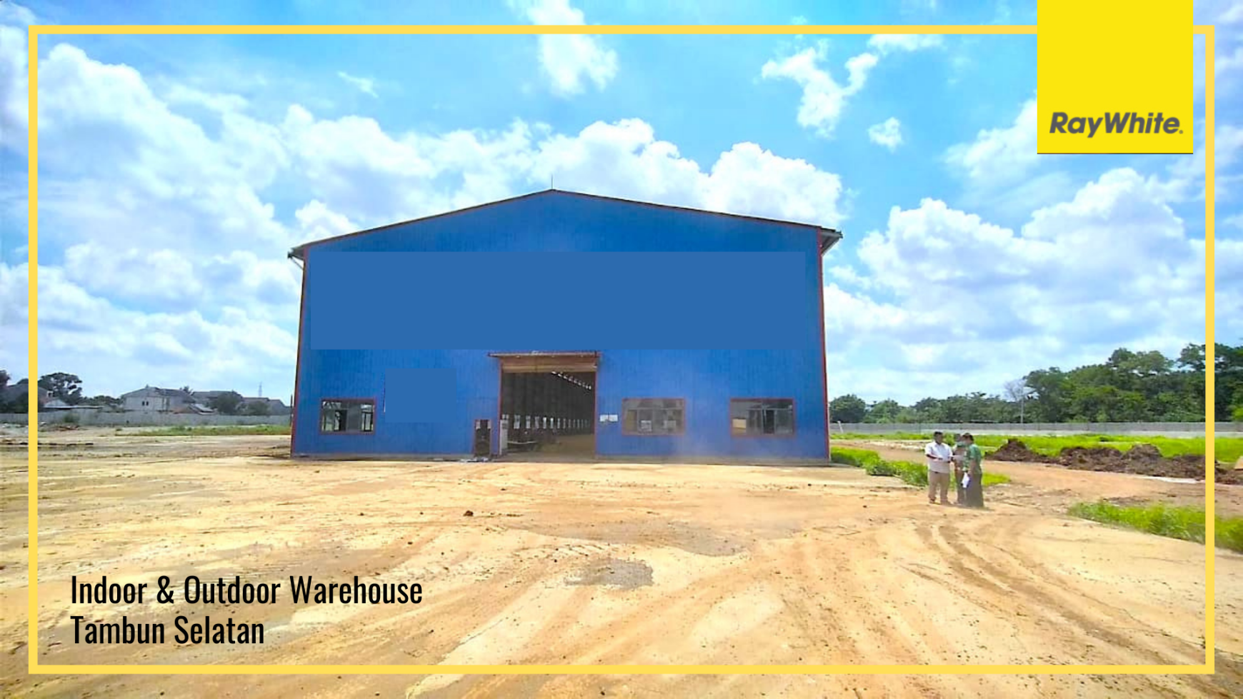 For Rent Indoor Storage (Warehouse) and Outdoor Storage (Open Yard)