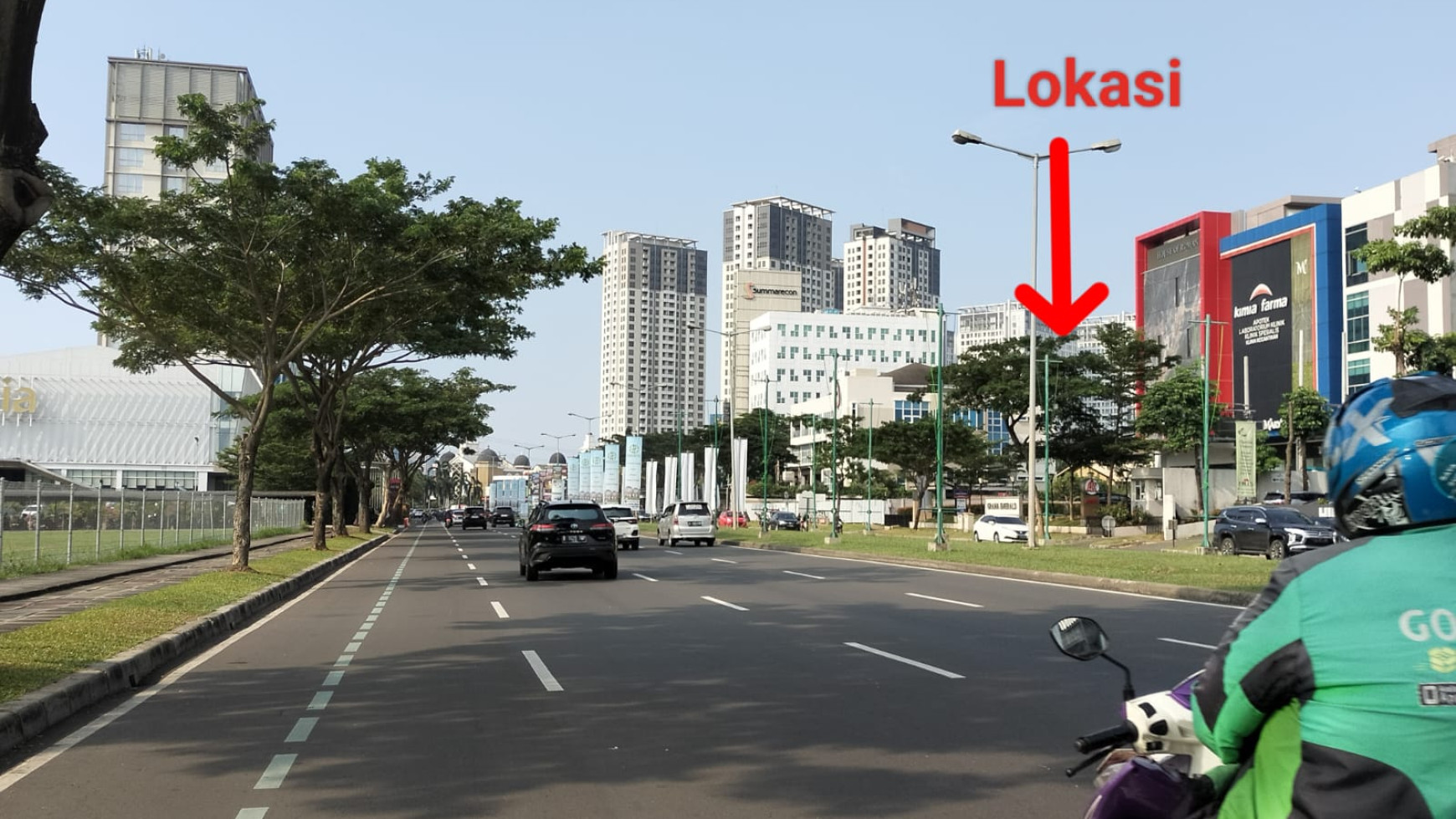 Gedung Retail Exclusive di Gading Serpong,sebelahan gedung Summarecon ...